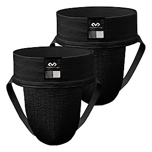 McDavid Athletic Jock Strap Adult Men's, Baseball Protection & More Sports, Black & White