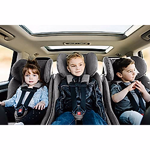 Clek Foonf Convertible Car Seat with Adjustable Headrest, Reclining Design, Latch System, and Flame-Retardant-Free (Marshmallow)