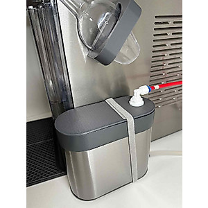 GE Opal Nugget Ice Maker Permanent Water Line Conversion Kit for (Opal 2.0) Measure Your Water Tank Before Ordering to get The Correct Size, See Size Chart in Images. Water Tank NOT Included