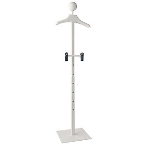 Econoco Children's Floor Standing Costumer with Hanger, White