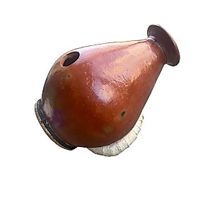 Udu clay drum with goat skin (Udu)