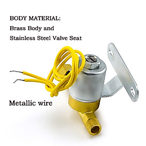 4040 Humidifier Solenoid Valve Replacement Part by AMI PARTS, 24V,Brass Made Humidifier Solenoid Valve,Replaces Models 400,500,600,700,600M, 558, 550A, 550, 568, 560A, 560, 700, 700M, 768, 760A, 760