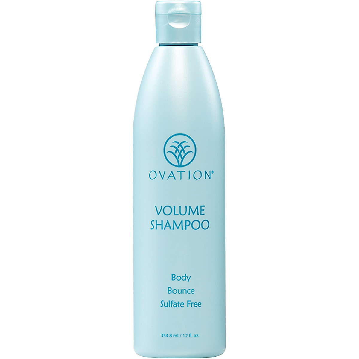 Ovation Hair Volume Shampoo - For Voluminous, Bouncy Hair - 12 oz - Gentle Cleansing and Helps Removes Excess Hair Oil - For Fine, Thin Hair - With Fenugreek, Aloe Vera, Saw Palmetto