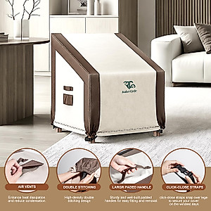 Outdoor Chair Cover, Patio Furniture Chair Cover Waterproof, Heavy Duty Patio Chair Cover fit for Deep Seat Chair, Outdoor Chair【Small, 2 Pack, 29W x 30D x 36H】