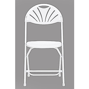 Cosco Folding Chair, 8 Pack, White