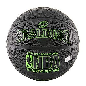 Spalding NBA Street Phantom Outdoor Basketball Neon Green 29.5"