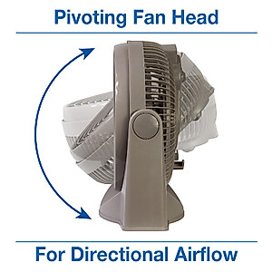 Air King 9530 9-Inch 3-Speed High Performance Pivot Fan