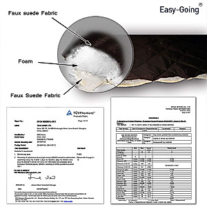 Easy-Going Reversible Loveseat Couch Cover for 2 Cushion Couch Sofa Cover for Dogs Water Resistant Furniture Protector with Foam Sticks Elastic Straps for Pet (Loveseat, Gray/Light Gray)