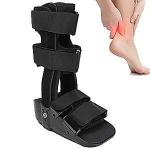 Air Walker Boot Short Fracture Walker Boot, Light Air Ankle Walker Brace Support Protective Walker Boot Cast Ideal for Ankle Foot Fractures, Sprains, Injuries, Protection, Recovery, Rehab (S)