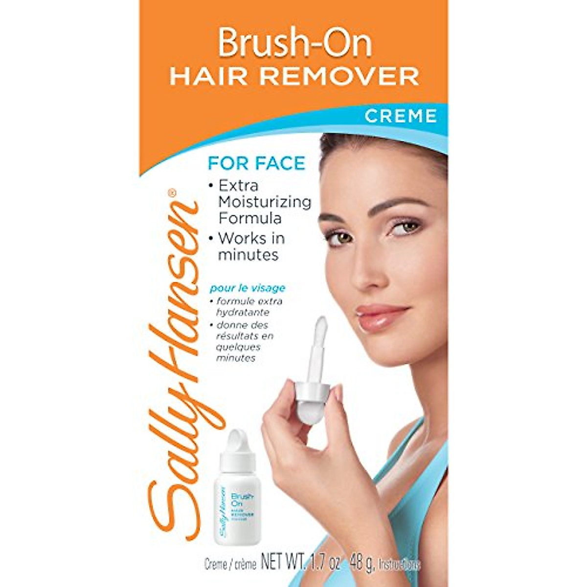 Sally Hansen Brush On Hair Removal Kit, 1.7-Ounces (Pack of 4)