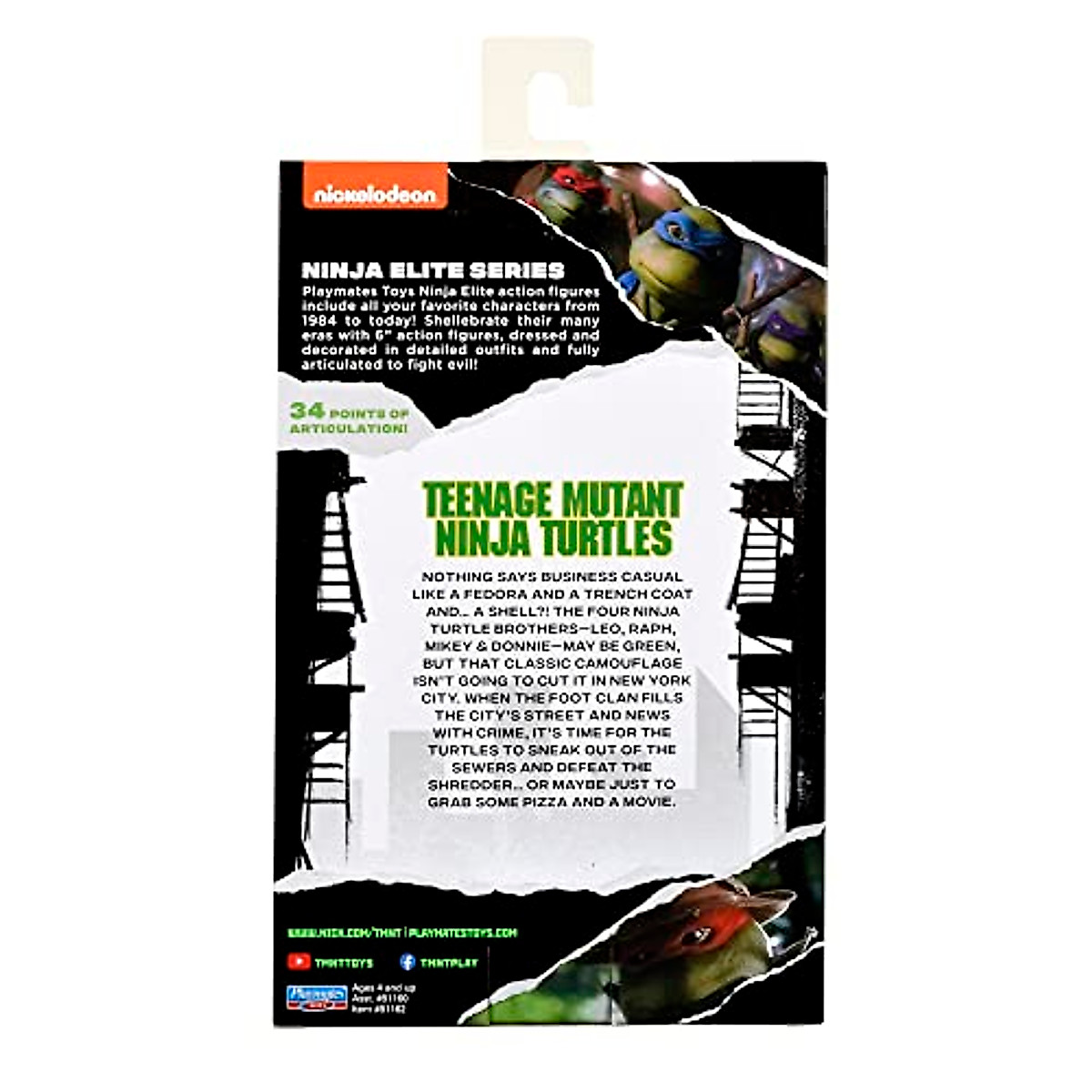 Teenage Mutant Ninja Turtles: Ninja Elite 6" Leonardo in Disguise Figure by Playmates Toys