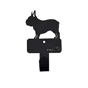 Metal Wall Hook French Bulldog