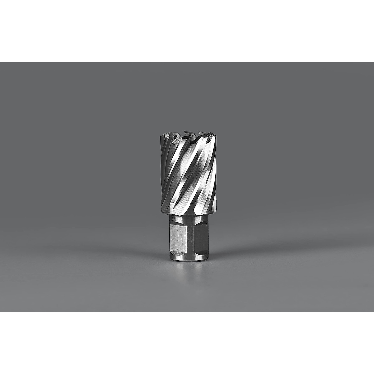 Annular Cutter Set 13 pcs JESTUOUS 3/4 Inch Weldon Shank 1 Cutting Depth and Cutting Diameter from 7/16 to 1-1/16 for Mag Drill Press HSS Standard Kit Two Flat with 2 Pilot Pins