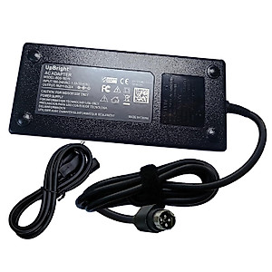 UpBright 4-Pin 12V 8.33A AC/DC Adapter Compatible with Synology Disk Station DS410 DS410j DS411 DS411J DS412+ DS415play DS415 play DiskStation Network Storage NAS 12VDC 8.3A 100W Power Supply Cord PSU
