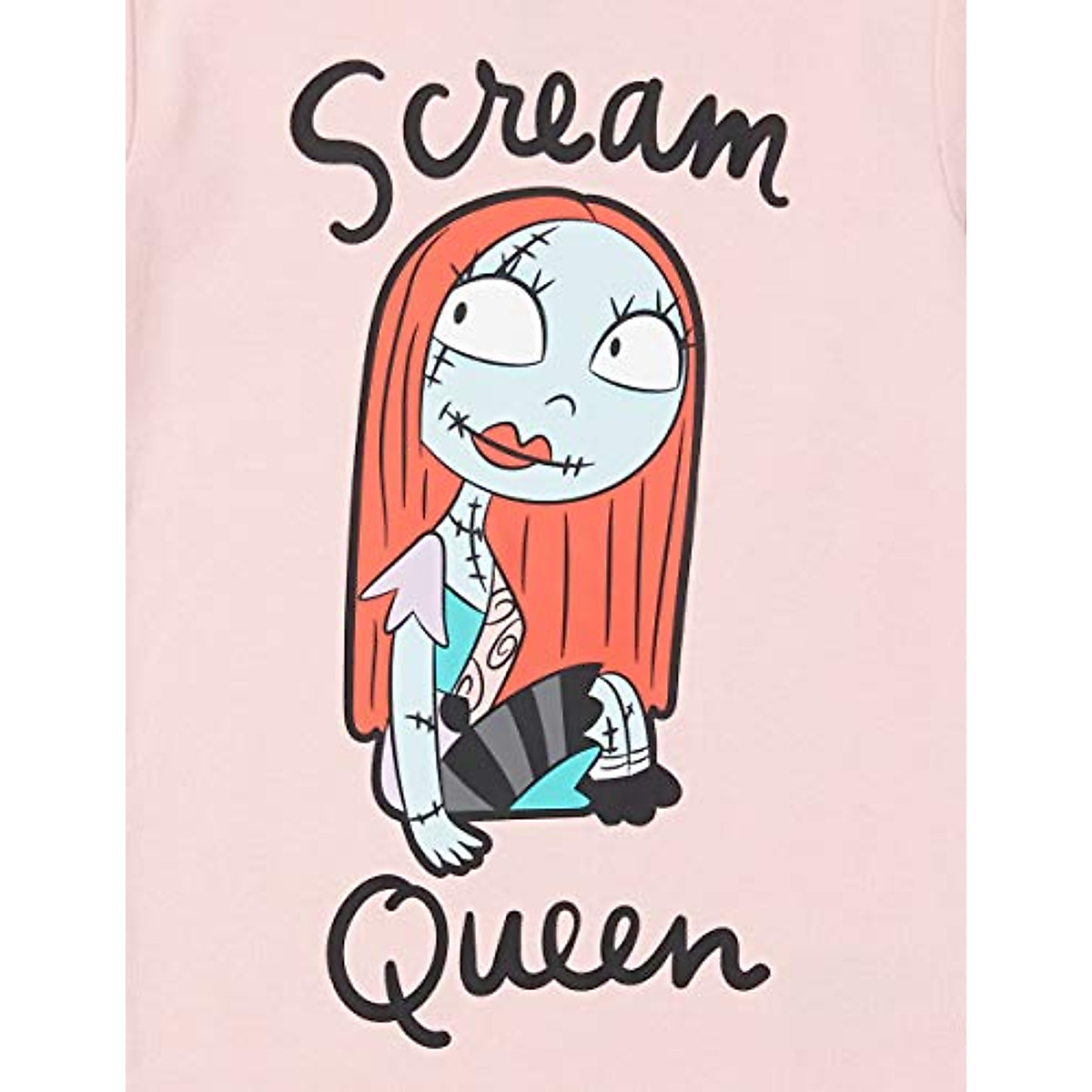 Amazon Essentials Disney | Marvel | Star Wars Toddler Girls' Pajama Set (Previously Spotted Zebra), Nightmare Scream Queen, 3T