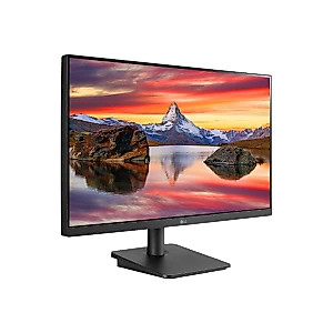 LG 24MP400-B 24” Full HD (1920 x 1080) IPS Display with 3-Side Virtually Borderless Design, AMD FreeSync and OnScreen Control – Black (Renewed)