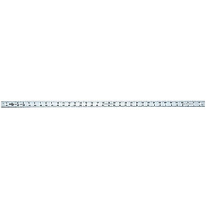 Johnson Level & Tool J236 Aluminum Yardstick, 36'', Silver, 1 Yardstick & Level & Tool J112 Aluminum Rule, 12'', 1 Ruler