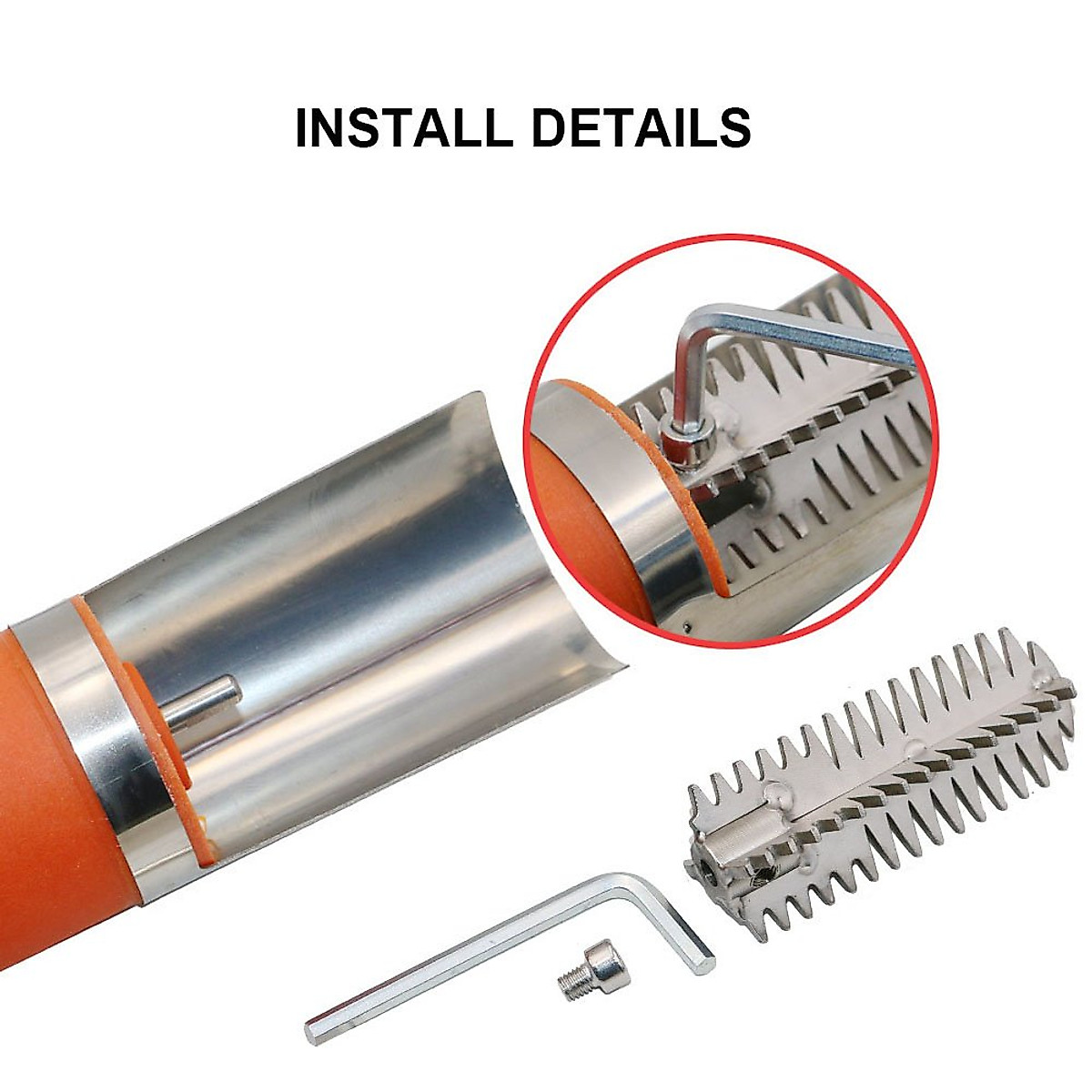 Speder Electric Fish Scaler Fish Scale Remover Scraper Cleaner Cordless Portable Waterproof Tool Built with Powerful Motor and Replaceable Rechargeable Battery for Fish