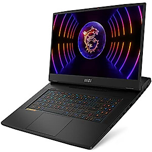 EXCaliberPC 2023 MSI Titan GT77HX 13VH-046US (i9-13980HX, 128GB RAM, 8TB WD NVMe SSD, RTX 4080 12GB, 17.3" 4K UHD, Windows 11 Pro) Gaming Laptop