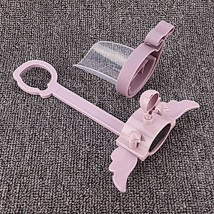 Faucet Handle Extender Set, Faucet Extender for Toddlers, Sink Handle Extender Odor-Free Cartoon for Different Switches Teaches Your Baby or Child Good Habit(Purple)