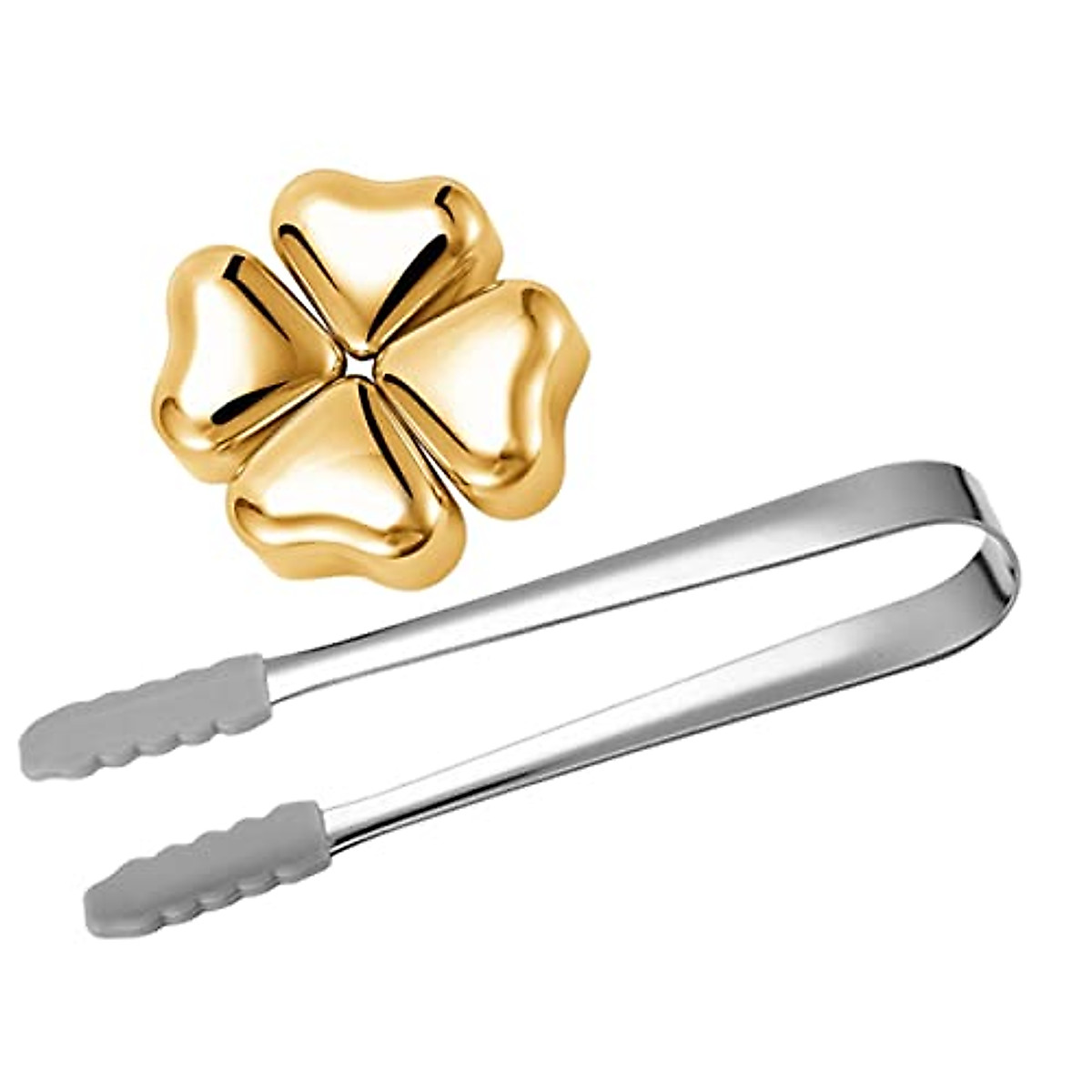 Alipis 3 Sets Stainless Steel Ice Pellets Light Ice Cubes for Drinks Bruins Gifts for Men Bejeweled Kit Steel Ice Cubes Ice Cubes Reusable Mens Stocking Stuffers Man Heart Golden Ice Tart