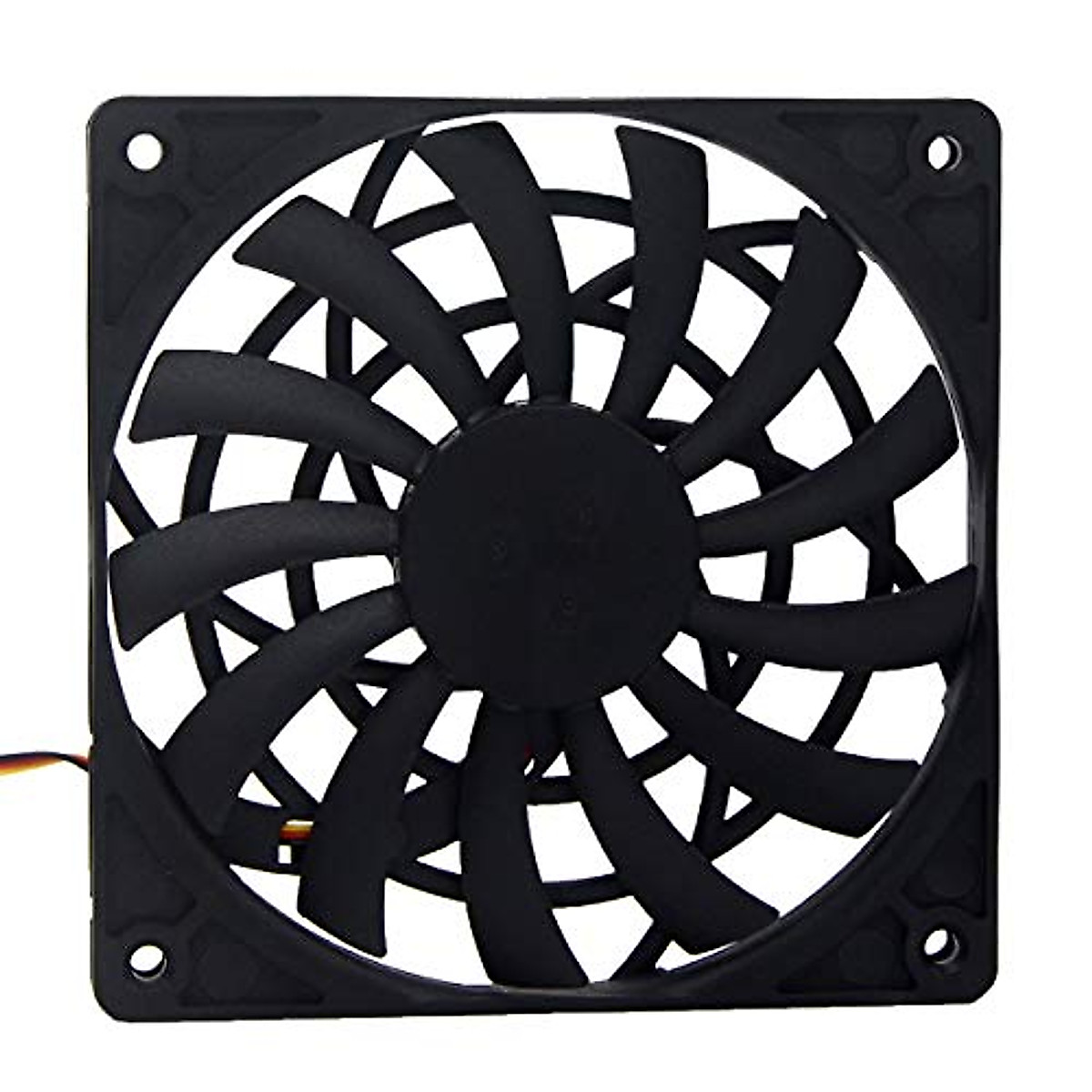 SXDOOL 120mm Slim Fan 120X12mm Thickness DC 12V with 3-Pin,for Computer Pc Case Quiet Silent Cooling