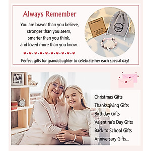 UNGENT THEM Granddaughter Gifts from Grandma Letter G Initial Bracelets for Teen Girls Christmas Birthday Valentine's Day Gifts for Girls Jewelry