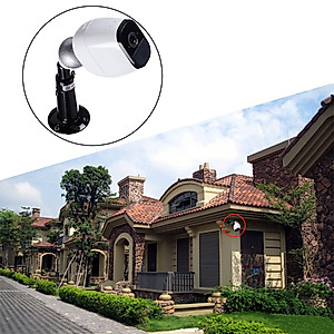 Suptig Adjustable Metal Mount Compatible Arlo/Arlo pro/Arlo pro 2 Outdoor Indoor (2 Pack White and Black)