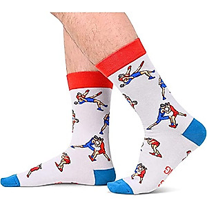 Zmart Wrestling Socks Men With Funny Saying Please Do Not Disturb I'm Watching Wrestling, Wrestling Gifts For Men Wrestling Coach Gifts