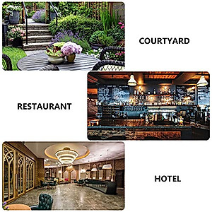 White Picket Fence Christmas Tree Fence Christmas Decorations Birthday Gift Kids Dollhouse Panel Fence Miniature Fence for Crafts Glass Panel Small Wooden Baby Ornaments