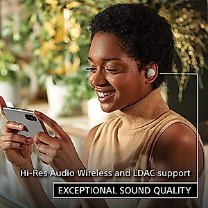 Sony WF-1000XM4 Truly Wireless Earbuds (Silver) with 1-YR CPS Enhanced Protection Pack Bundle