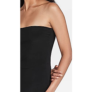 Norma Kamali Women's Strapless Fishtail Dress, Black, S