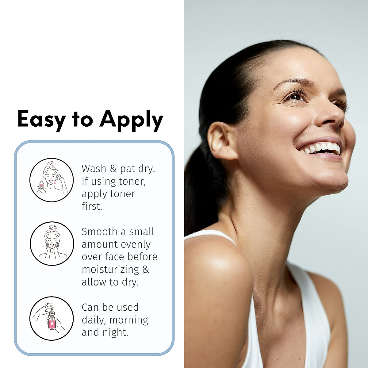 LilyAna Naturals Anti Aging Retinol Cream and Face Cream Bundle 1.07 oz - Retinol Moisturizer for Face and Anti-Aging Wrinkle Cream for Face, Helps With Dry Skin and Dark Spot Brightening