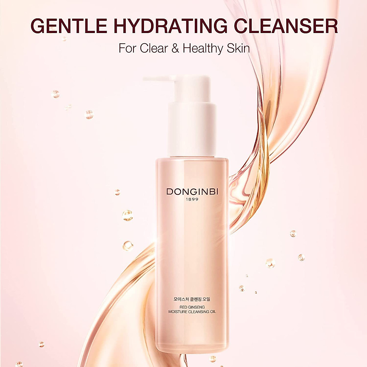 Donginbi Red Ginseng Cleansing Dust-free travel Kit- 20ml Cleansing oil & 15ml Cleansing foam