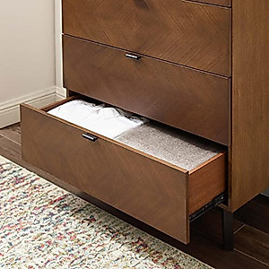 Modway Kali Mid-Century Modern Wood Chest in Walnut