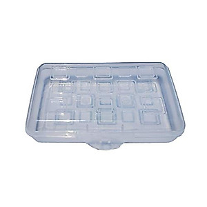 Sterilite Pencil Box with Splash Tint Lid (Clear)