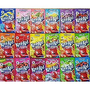 Kool Aid Ultimate Party Pack- 18 Different flavors -2 each- 36 Total