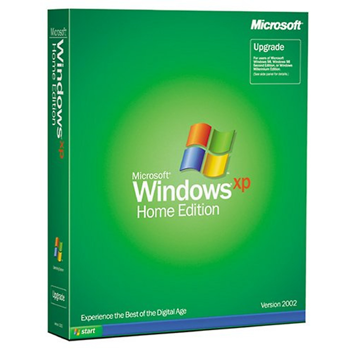 Microsoft Windows XP Home Edition Upgrade - Old Version