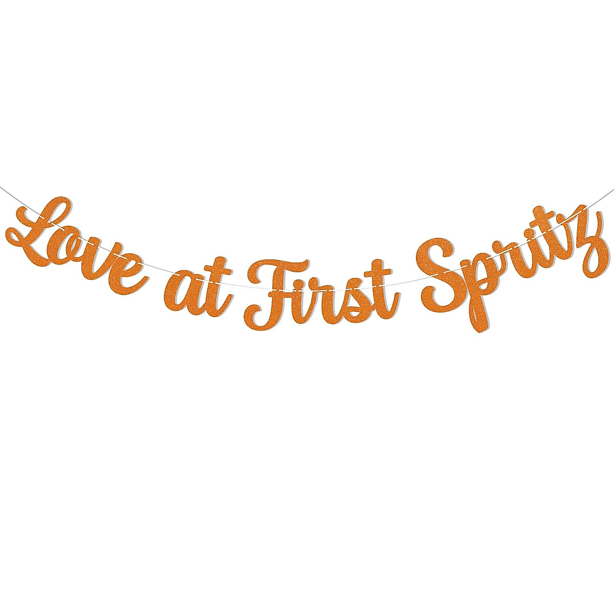 Love at First Spritz Banner, Aperol Spritz Bridal Shower Party Decorations, Love At First Spritz Decorations, Orange Girls Bridal Brunch Couple Shower Bachelorette Party Decor