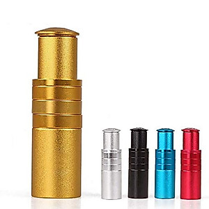 WIROJ BlueSunshine Bike Handlebar Riser Bicycle Fork Stem Raiser Extender Head Up Raiser Aluminum Alloy (Black)