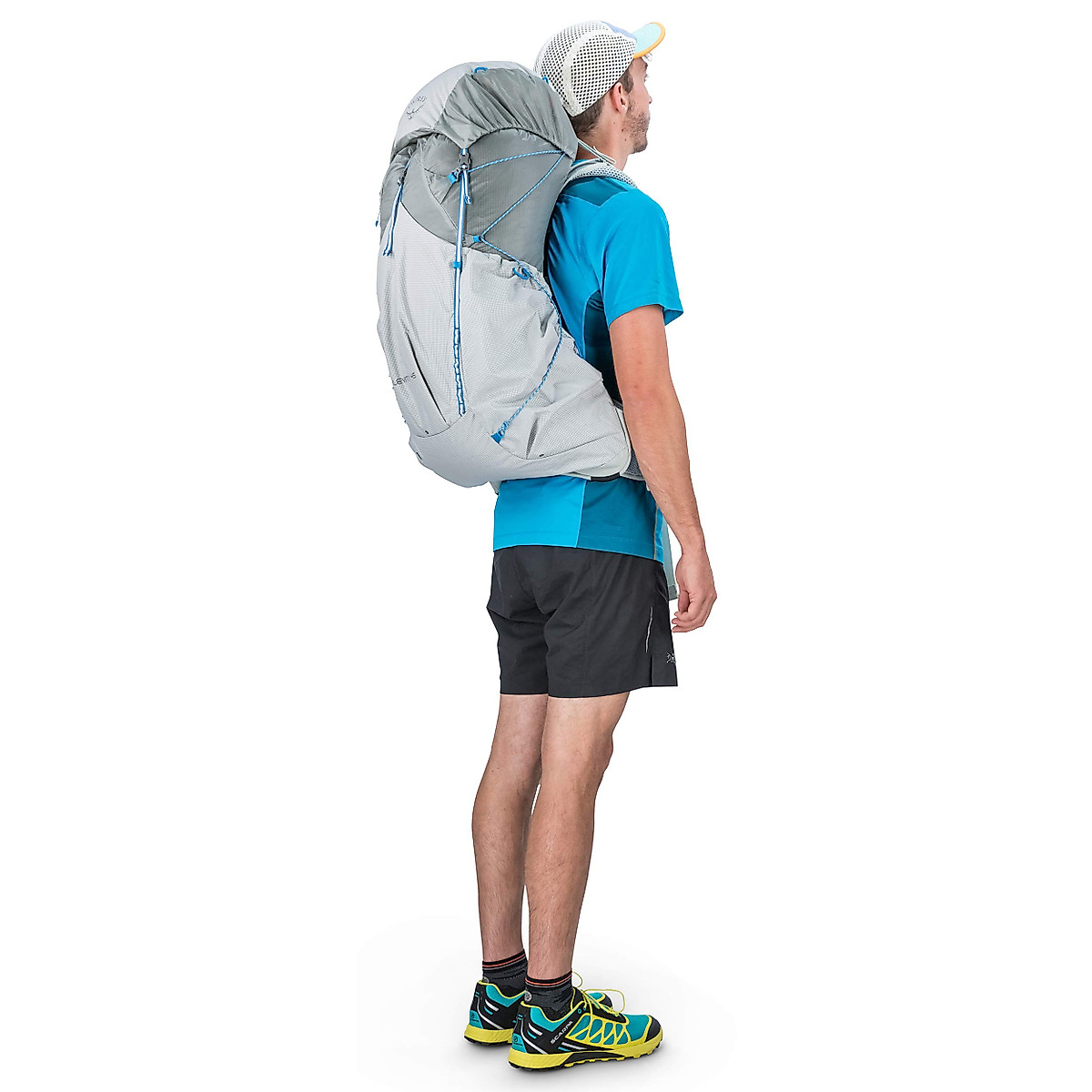 Osprey Men's Levity 45 Ultralight Backpack, Parallax Silver, Medium