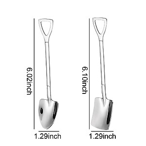 Couple Gifts Spoons for Him Her His Her Ice Cream Spoon Christmas Birthday Gifts for Boyfriend Girlfriend Wedding Engagement Gifts for Husband Wife Bf Gf 2pcs Couple Engraved Spoons