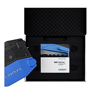 Linksys WRT1900AC 2.4 and 5GHz Dual Band Smart Wi-Fi Wireless AC Router (WRT1900AC-EJ)