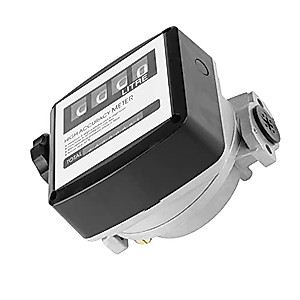 1% High Accuracy 1 Inch 4 Digital Gas Meter Counter Gauge Water Meter Flowmeter