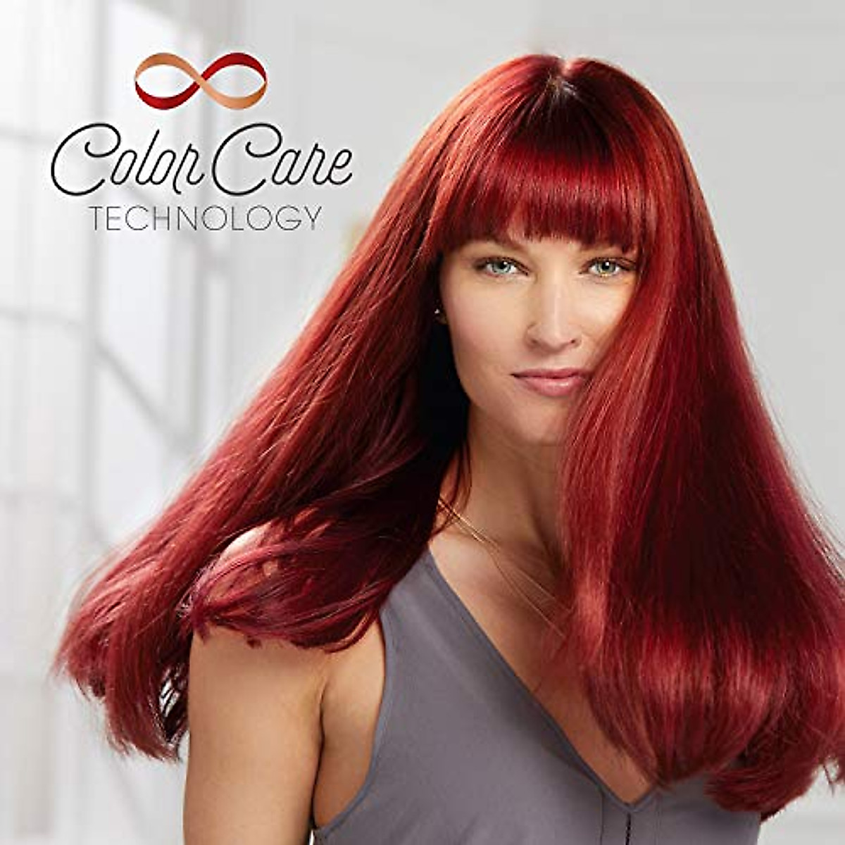 Remington S8A900 Pro 1” Flat Iron with Color Care Heat Control Sensing Technology and Ceramic Color-Lock Coated Plates, Straighten Color Treated Hair While Protecting from Damage and Fading