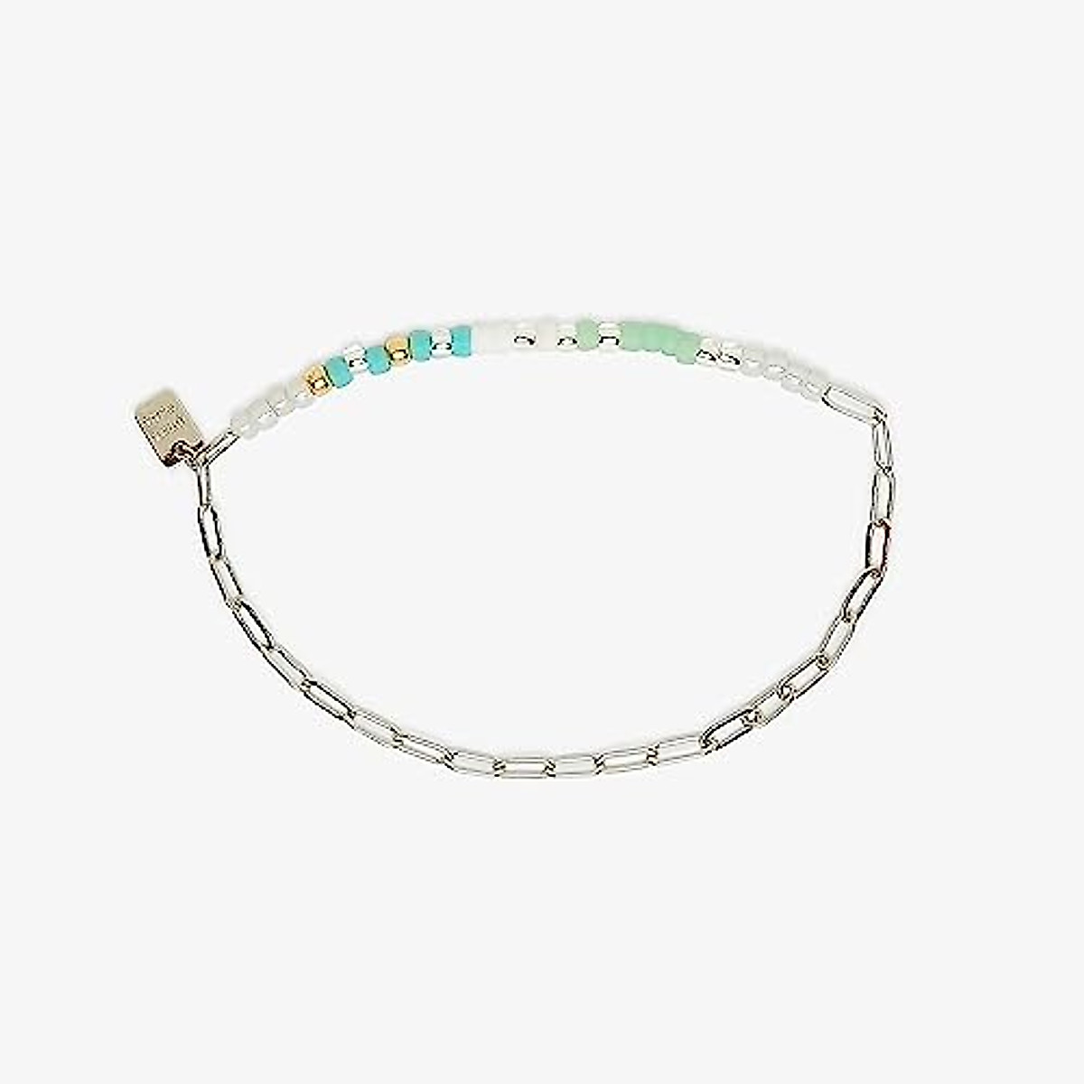 Pura Vida Bracelets Pack Sunny Seabright Days Bracelet Stack - Set of 3 Stackable Bracelets for Women, Summer Accessories & Cute Bracelets for Teen Girls - 1 Chain Bracelet & 2 String Bracelets