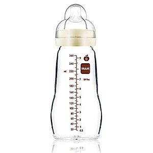 MAM Feel Good Glass Bottle (260 ml, Unisex)