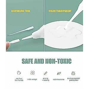 20g Craft Glue, Glue for Model, Instantly Strong Adhesive for bonding DIY Craft, Model, Lego, Scrapbooking, Card Making, Photo, Toy, Decor, Crystal, Metal, Plastic, Rubber, Wood