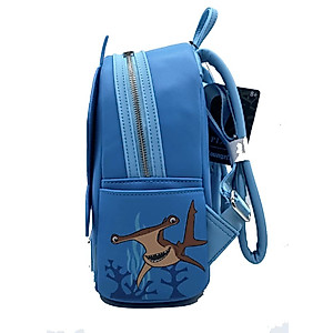 Loungefly Finding Nemo Bruce Shark Cosplay Double Strap Shoulder Bag