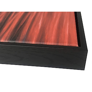 Wieco Art Large Size Framed Art Canvas Art Prints Wall Art the Cloud Tree Abstract Pictures Paintings for Bedroom Home Office Decorations Contemporary Artwork 3 Panels Black Frames